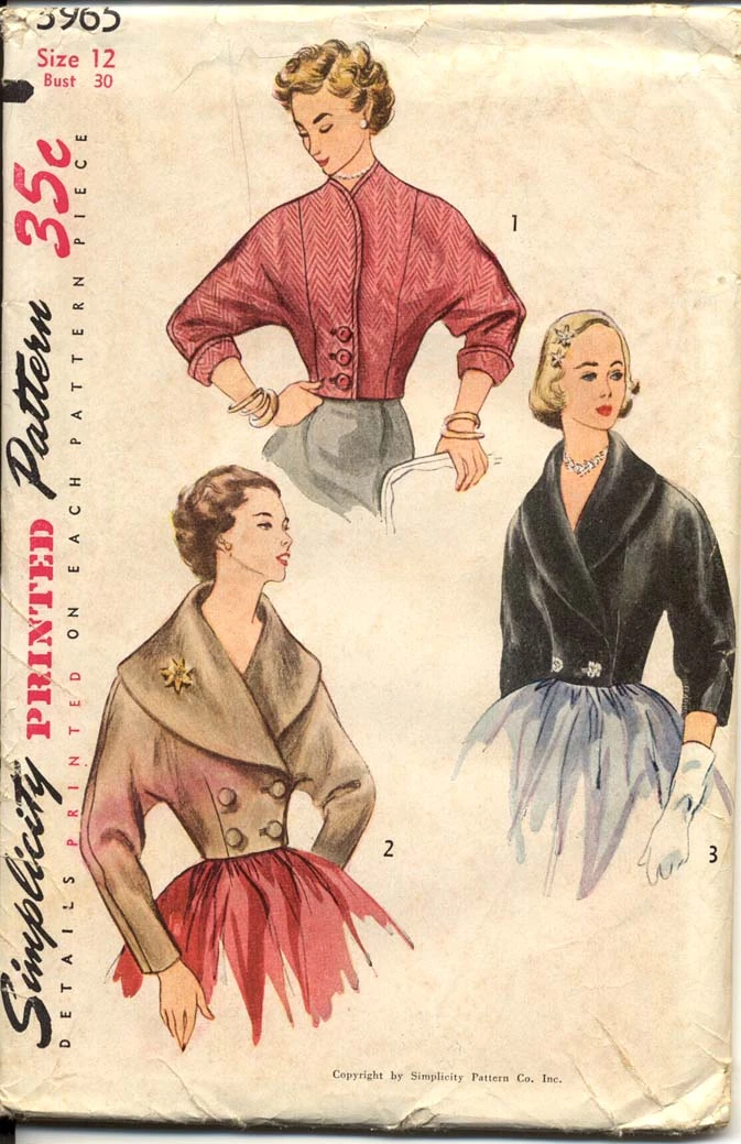 Simplicity 3965 A | Vintage Sewing Patterns | Fandom