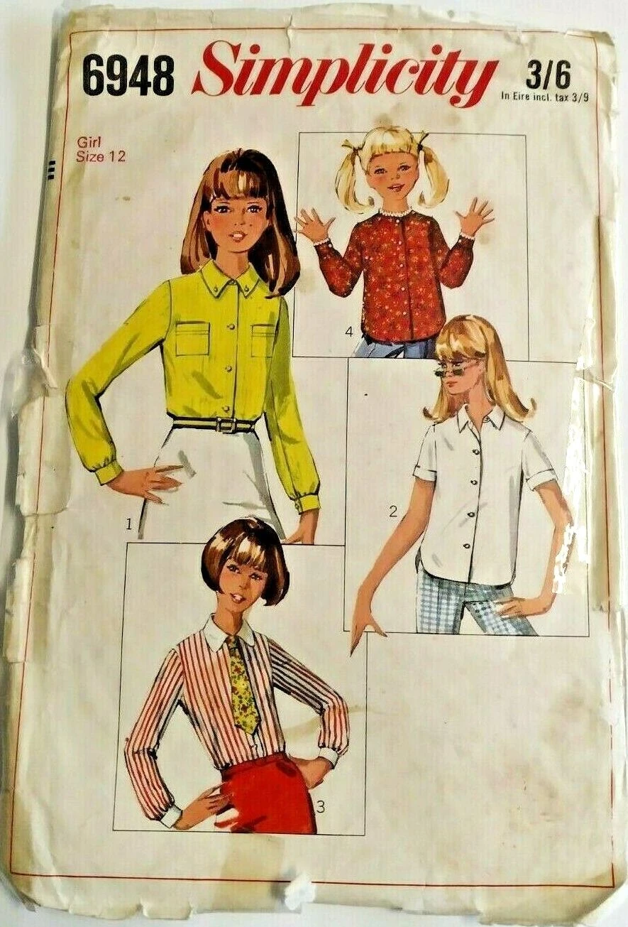 Simplicity 6948 A | Vintage Sewing Patterns | Fandom