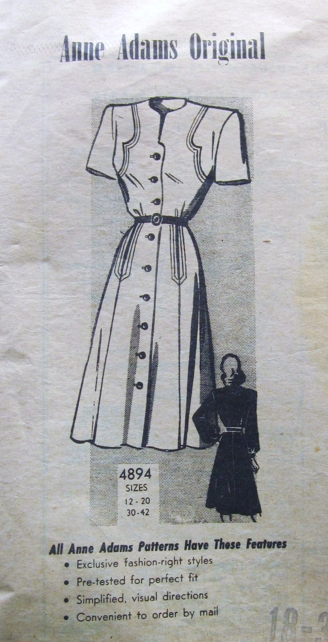 Anne Adams 4897 | Vintage Sewing Patterns | Fandom