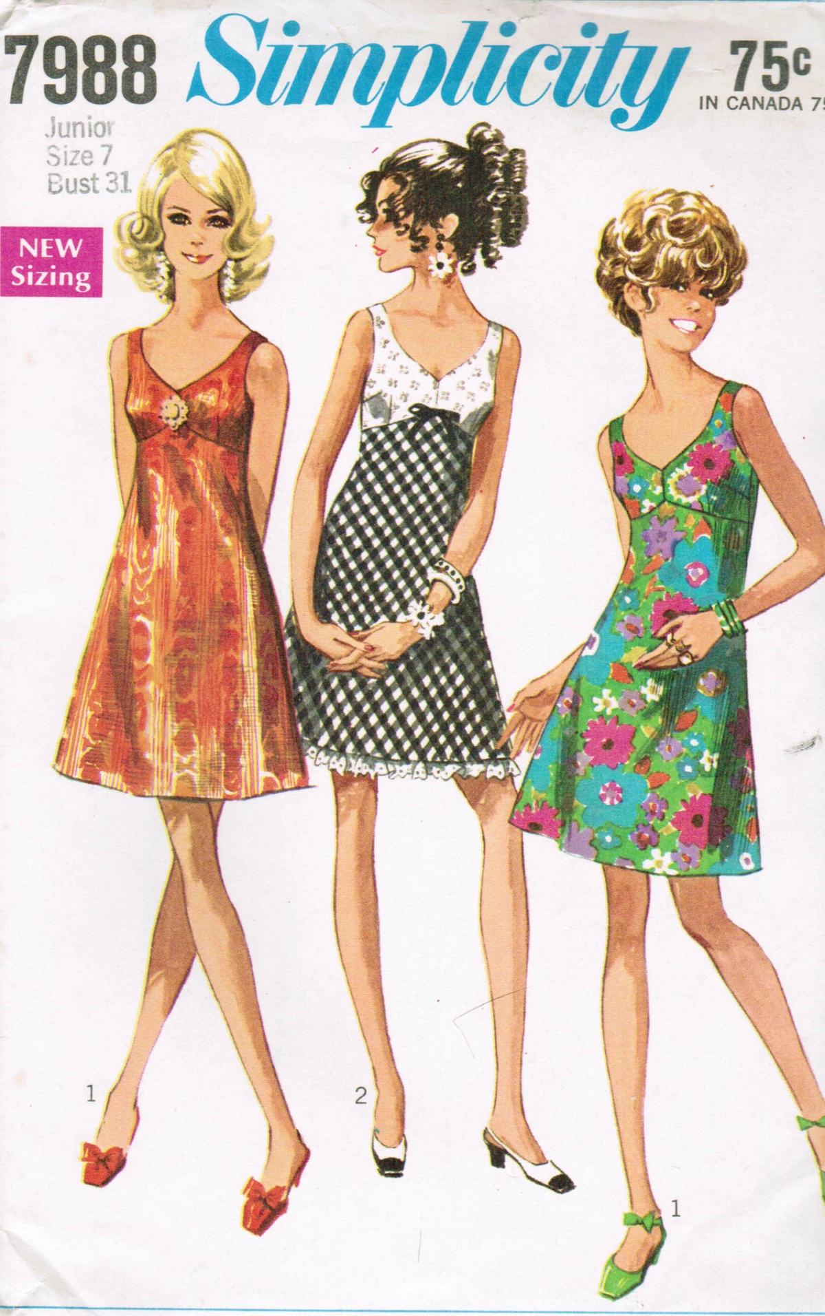 Simplicity 7988 | Vintage Sewing Patterns | Fandom