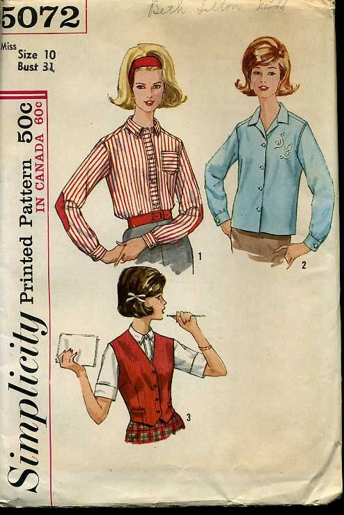 Simplicity 5072 | Vintage Sewing Patterns | Fandom