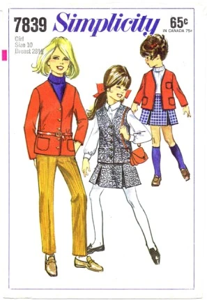 Simplicity 7839 A | Vintage Sewing Patterns | Fandom