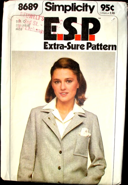 Simplicity 8689 A | Vintage Sewing Patterns | Fandom