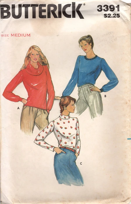 Butterick 3391 A | Vintage Sewing Patterns | Fandom