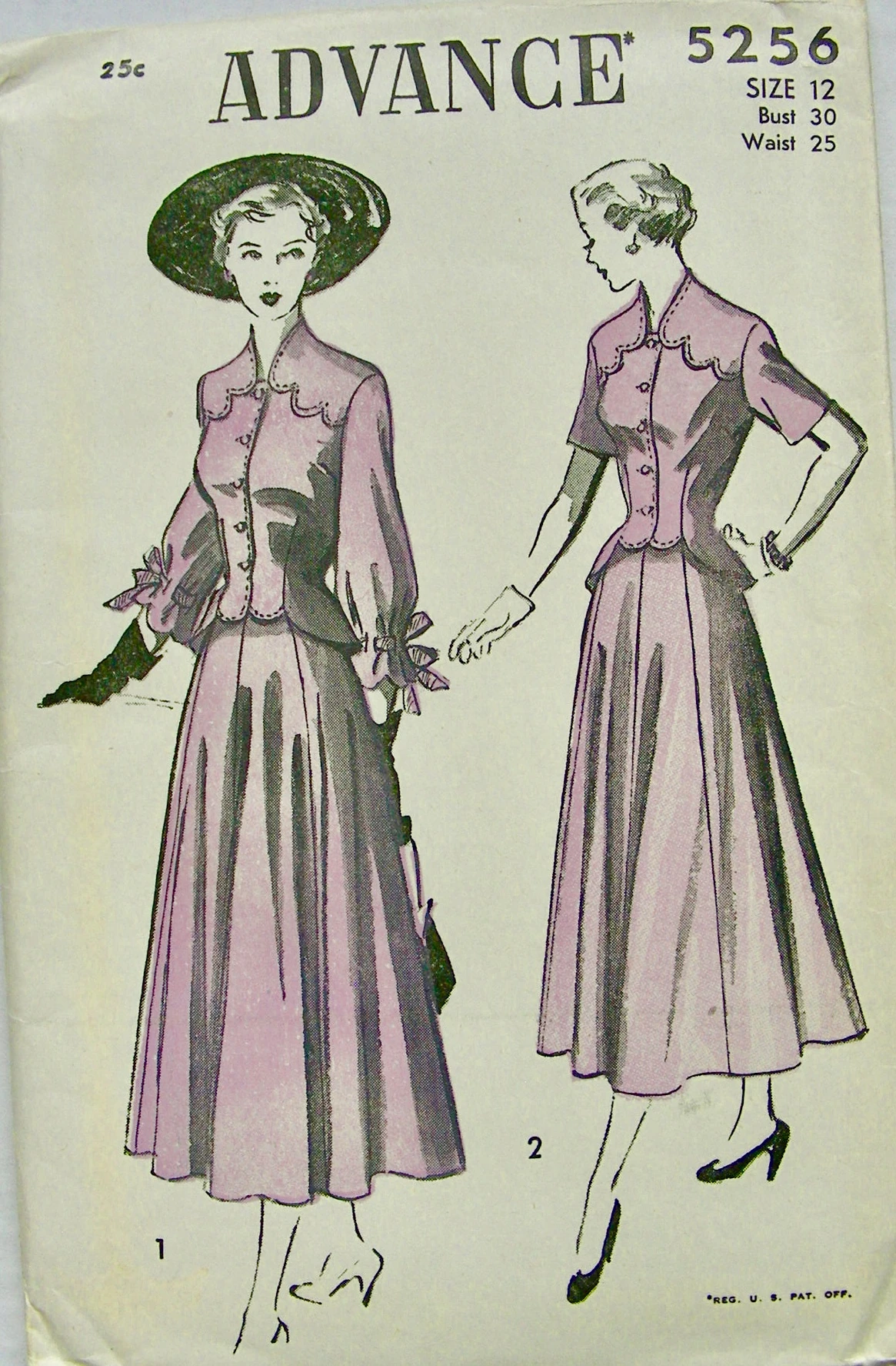 Advance 5256 | Vintage Sewing Patterns | Fandom