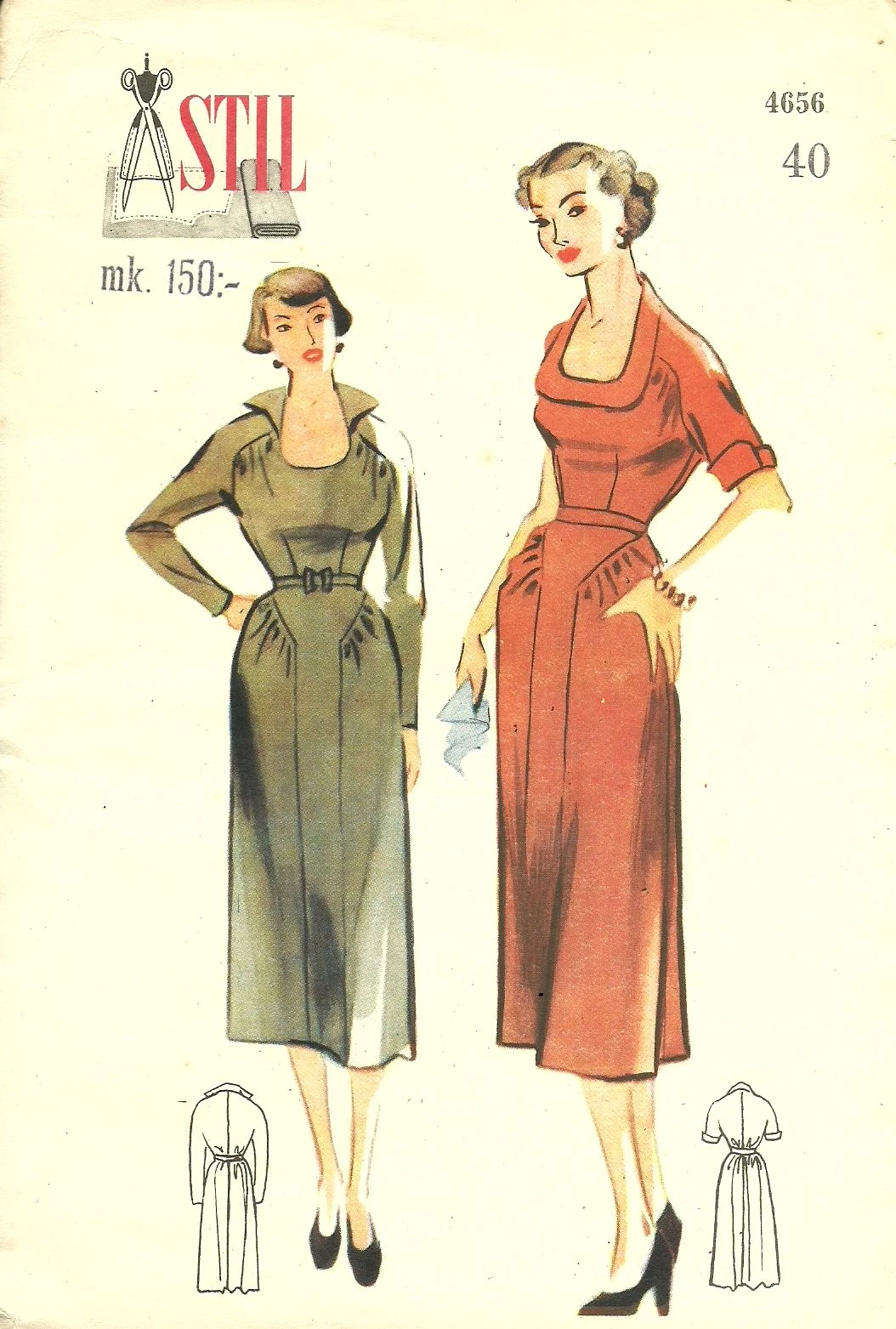 Stil 4656 | Vintage Sewing Patterns | Fandom