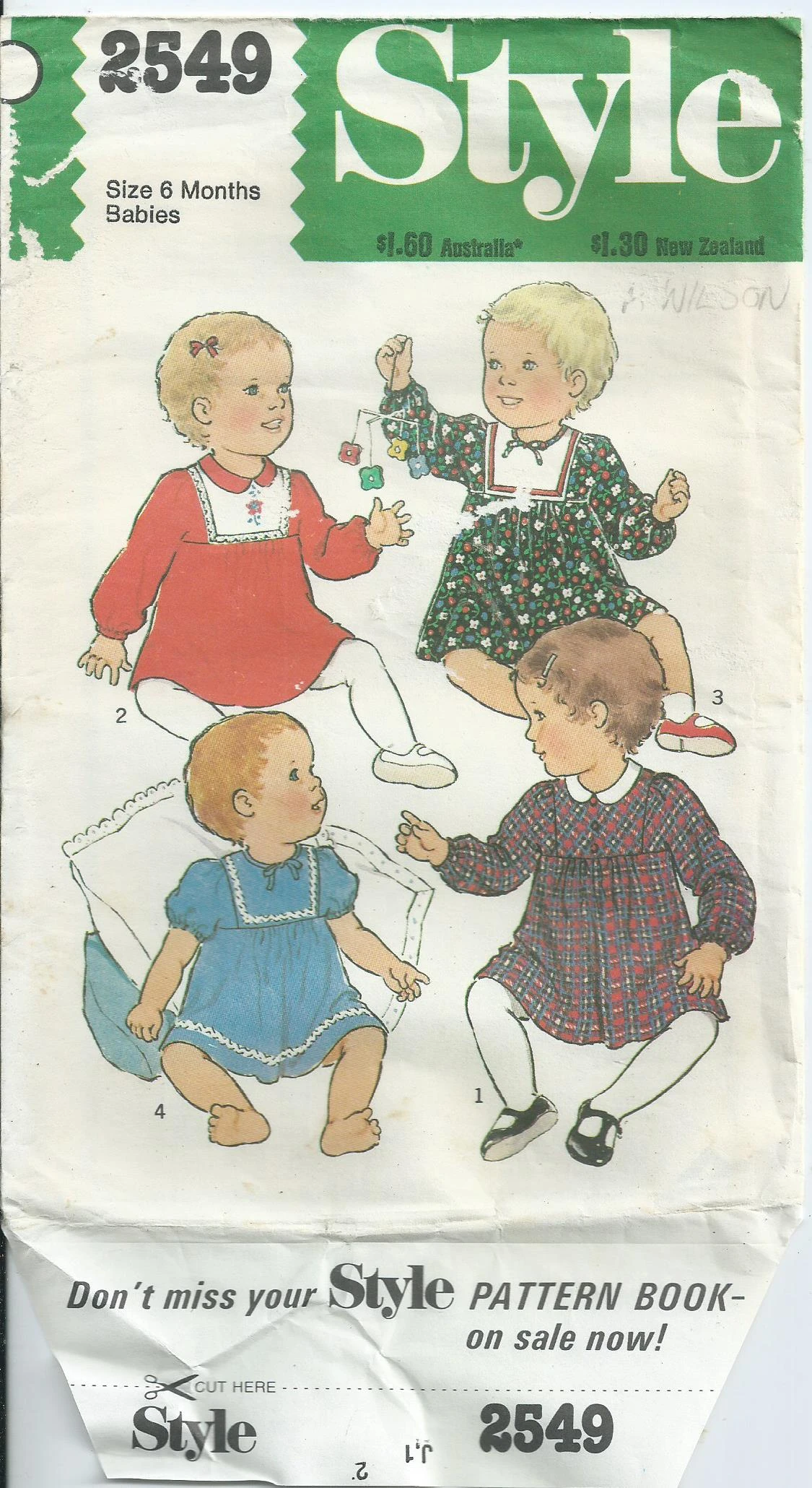 Style 2549 | Vintage Sewing Patterns | Fandom