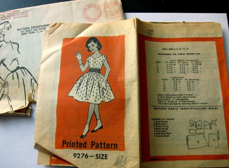 Mail Order 9276 | Vintage Sewing Patterns | Fandom