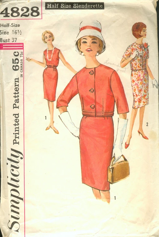 Simplicity 4828 | Vintage Sewing Patterns | Fandom