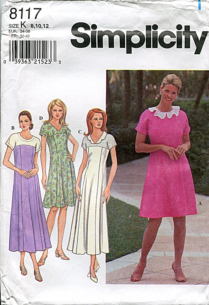 Simplicity 8117 C | Vintage Sewing Patterns | Fandom