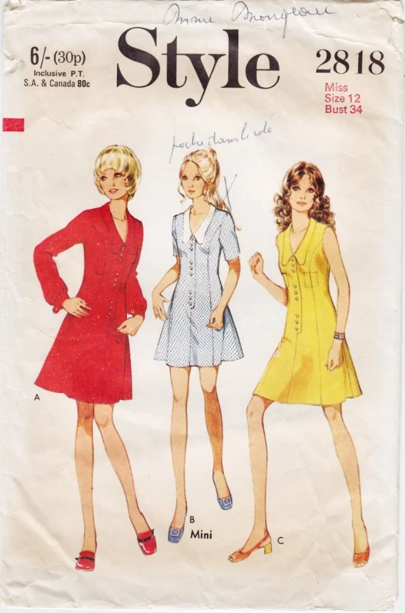 Style 2818 | Vintage Sewing Patterns | Fandom