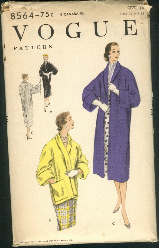 Vogue 8564 | Vintage Sewing Patterns | Fandom
