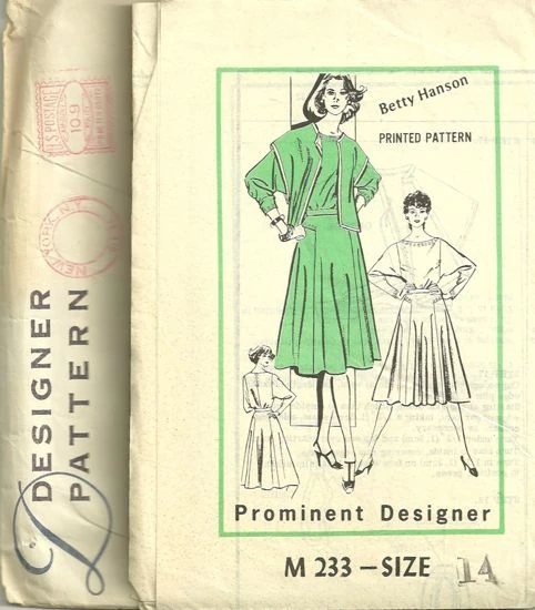 Prominent Designer M233 | Vintage Sewing Patterns | Fandom