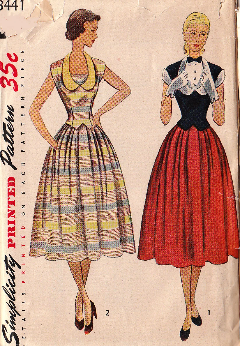 Simplicity 3441 | Vintage Sewing Patterns | Fandom