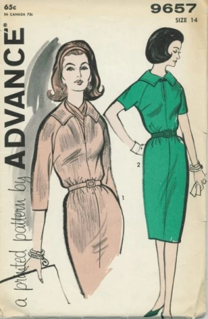 Advance 9657 | Vintage Sewing Patterns | Fandom
