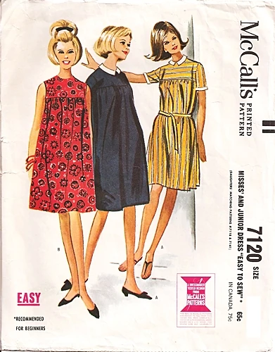 McCall's 7120 | Vintage Sewing Patterns | Fandom
