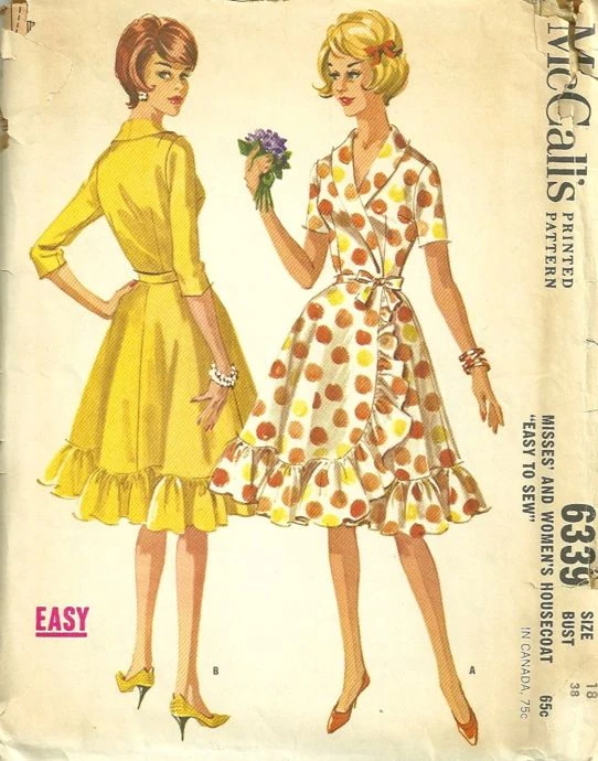 McCall's 6339 | Vintage Sewing Patterns | Fandom