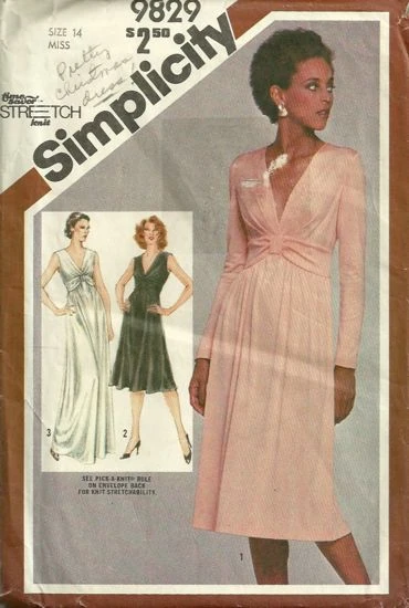 Simplicity 9829 A | Vintage Sewing Patterns | Fandom