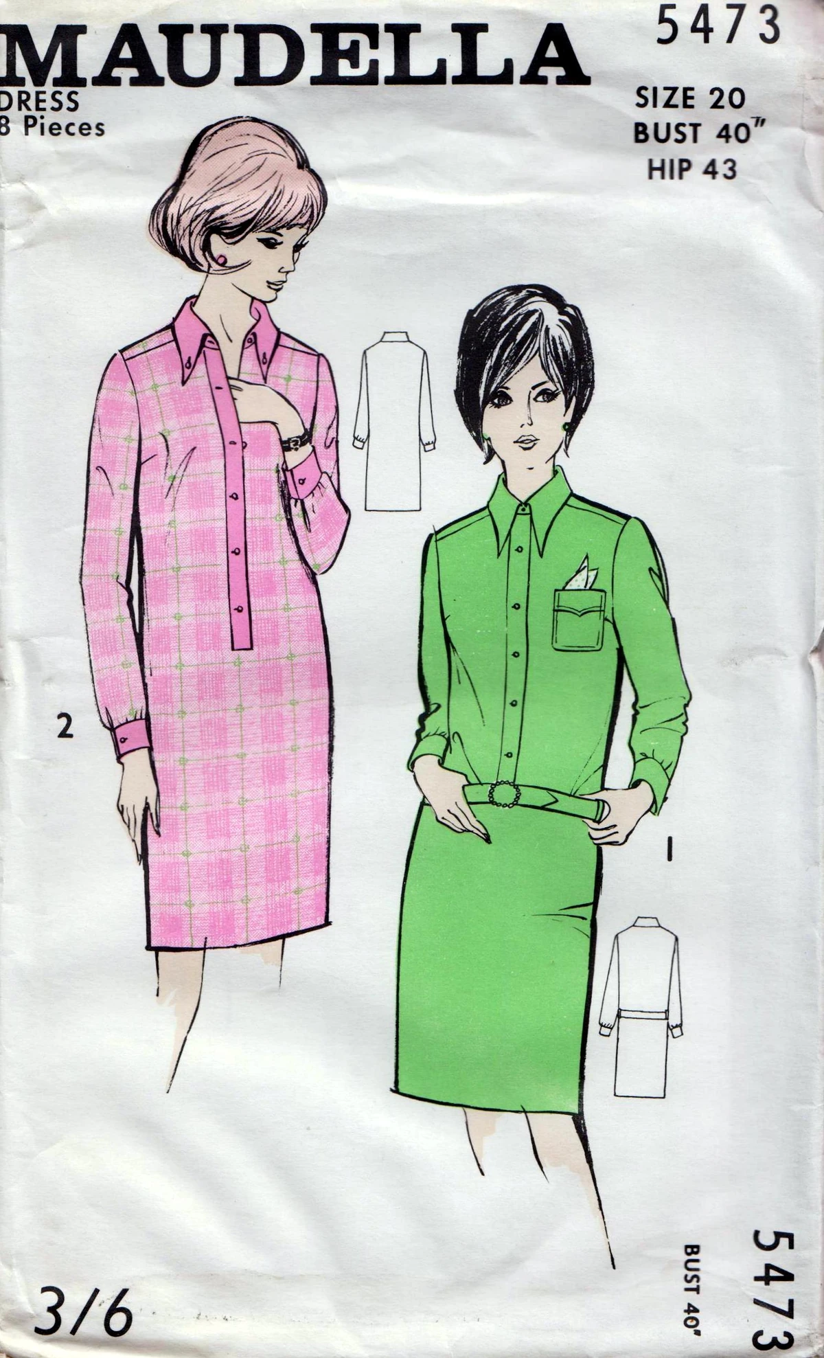 Maudella 5473 | Vintage Sewing Patterns | Fandom
