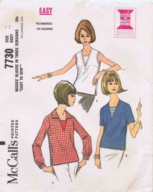 McCall's 7730 A | Vintage Sewing Patterns | Fandom