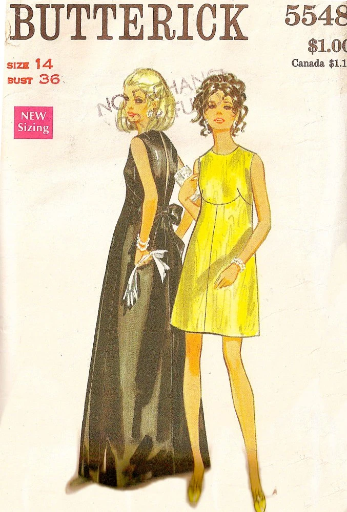 Butterick 5548 | Vintage Sewing Patterns | Fandom