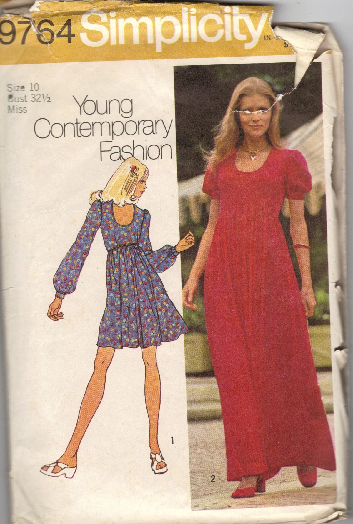Simplicity 9764 | Vintage Sewing Patterns | Fandom