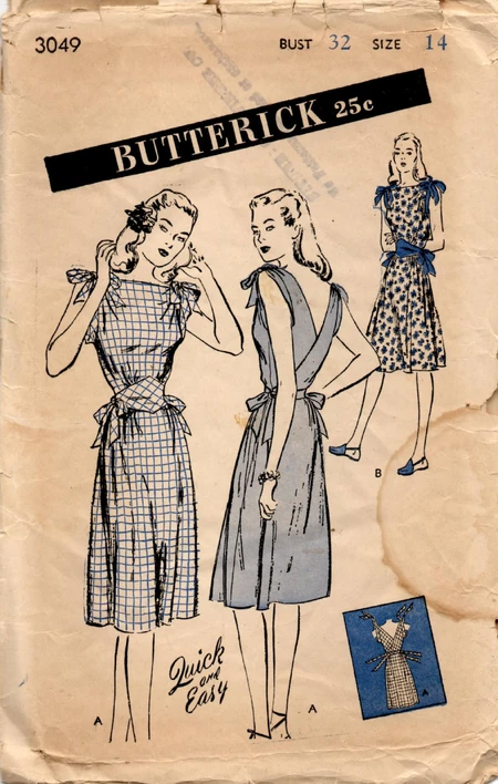 Butterick 3049 C | Vintage Sewing Patterns | Fandom