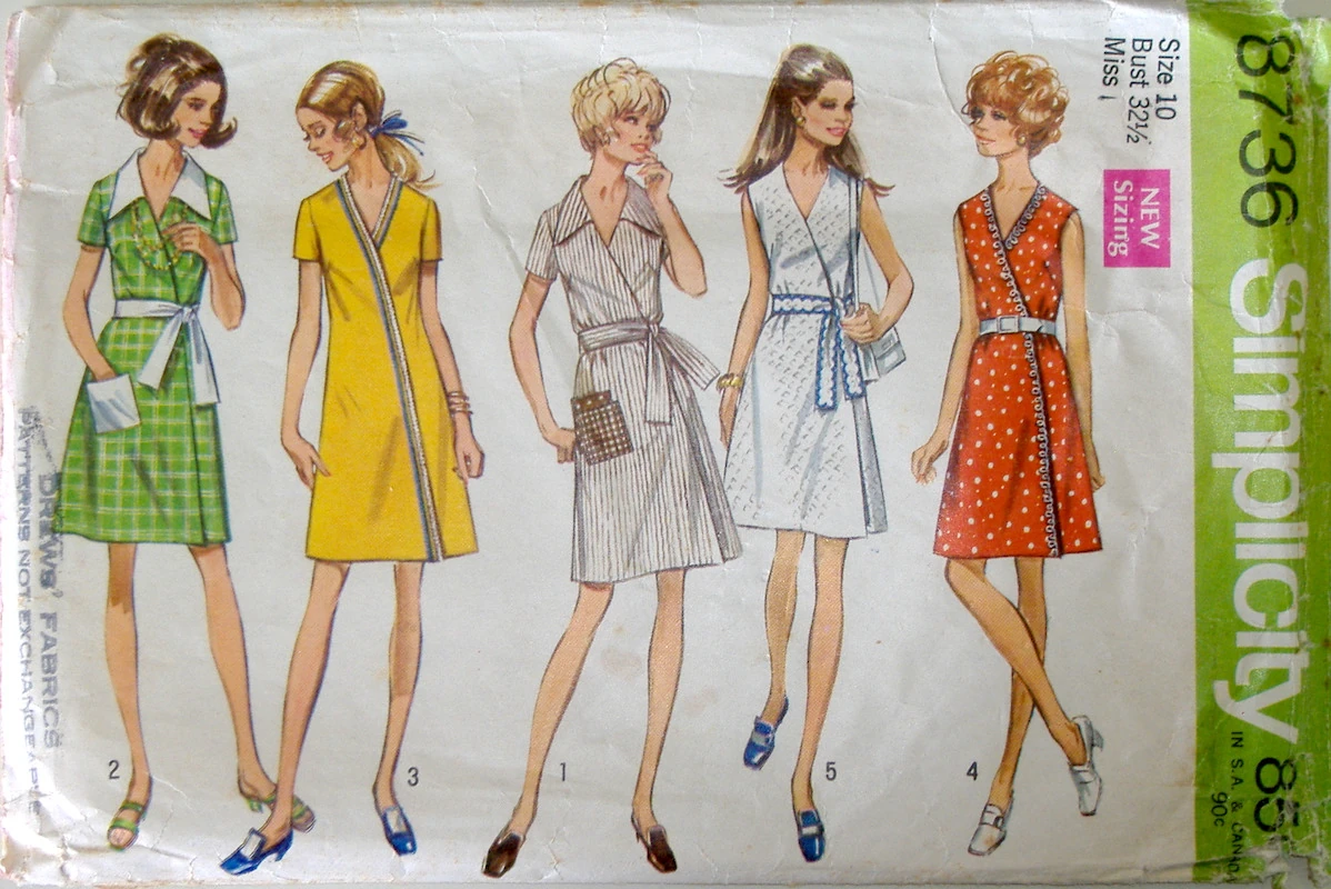 Simplicity 8736 | Vintage Sewing Patterns | Fandom