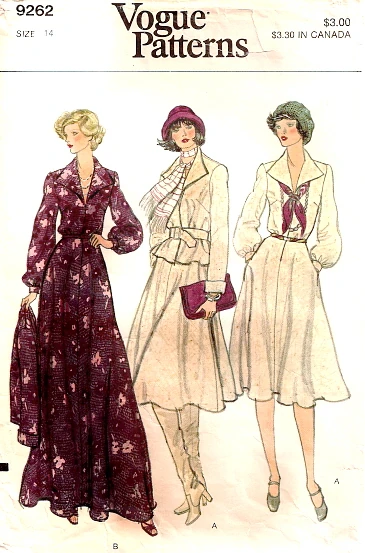 Vogue 9262 | Vintage Sewing Patterns | Fandom