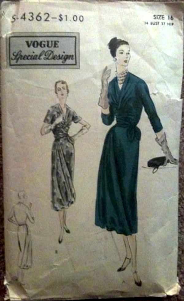 Vogue S-4362 A | Vintage Sewing Patterns | Fandom