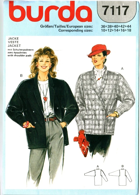 Burda 7117 | Vintage Sewing Patterns | Fandom