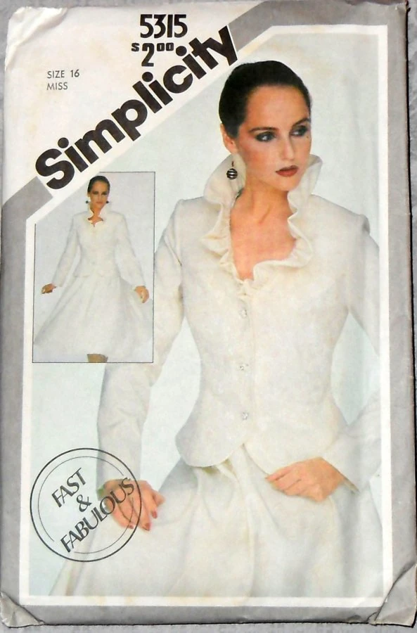 Simplicity 5315 A | Vintage Sewing Patterns | Fandom