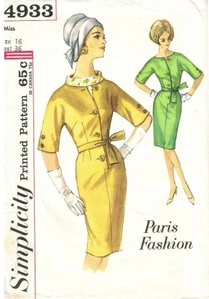 Simplicity 4933 | Vintage Sewing Patterns | Fandom