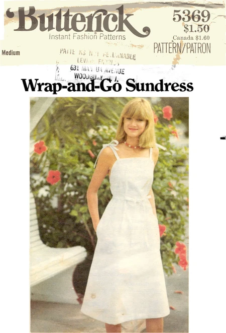 Butterick 5369 | Vintage Sewing Patterns | Fandom