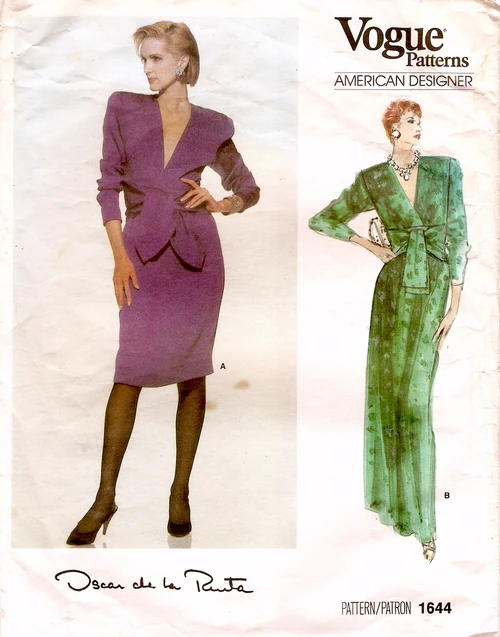 Vogue 1644 B | Vintage Sewing Patterns | Fandom