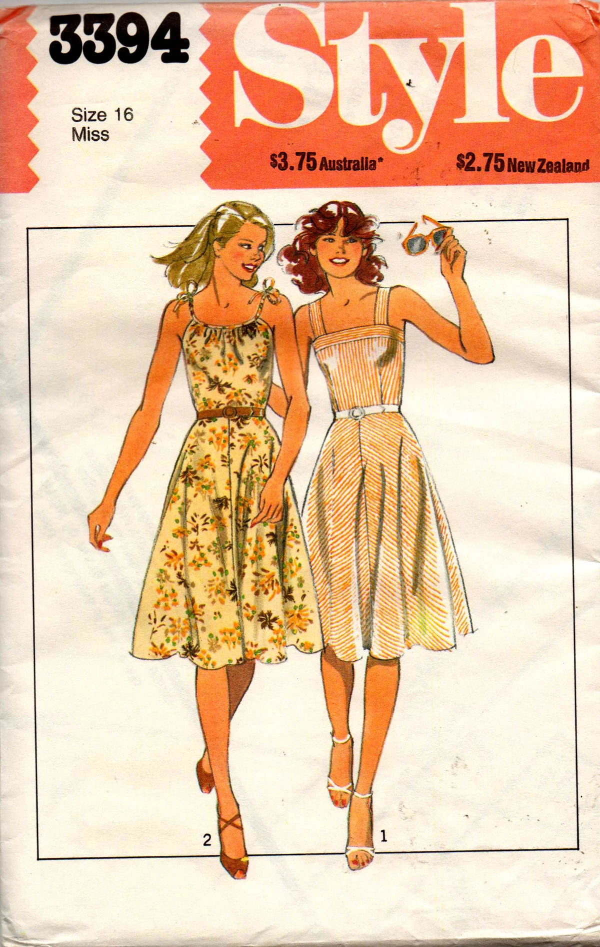 Style 3394 | Vintage Sewing Patterns | Fandom