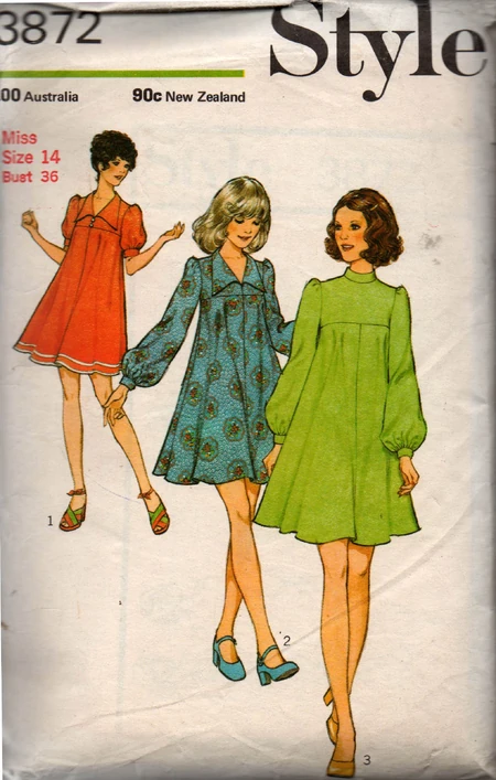 Style 3872 | Vintage Sewing Patterns | Fandom