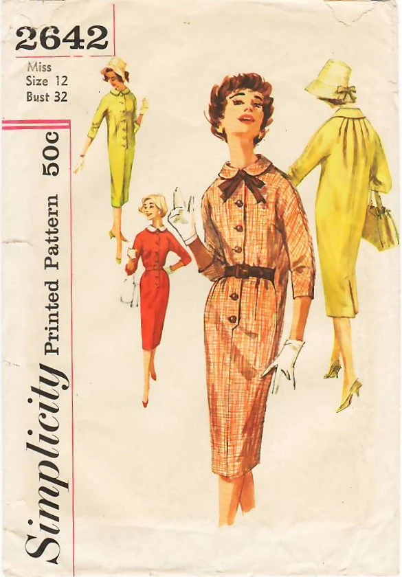 Simplicity 2642 | Vintage Sewing Patterns | Fandom