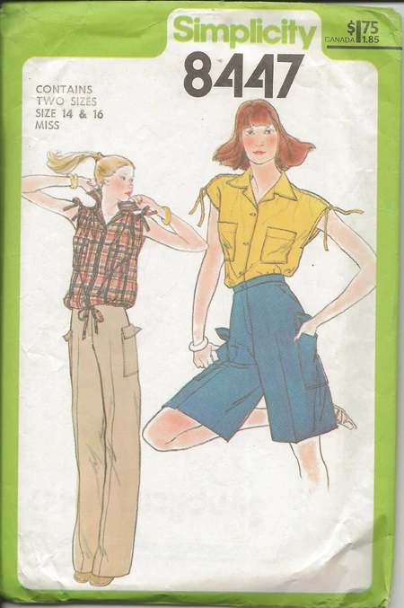 Simplicity 8447 B | Vintage Sewing Patterns | Fandom