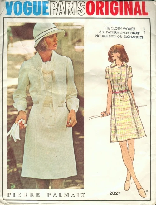 Vogue 2827 | Vintage Sewing Patterns | Fandom