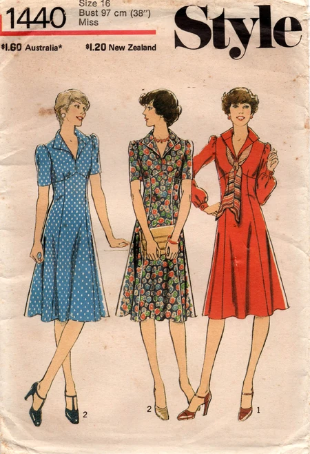 Style 1440 A | Vintage Sewing Patterns | Fandom