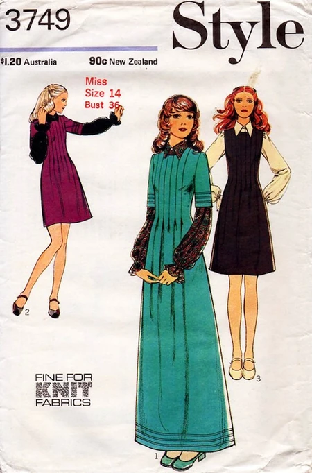 Style 3749 | Vintage Sewing Patterns | Fandom
