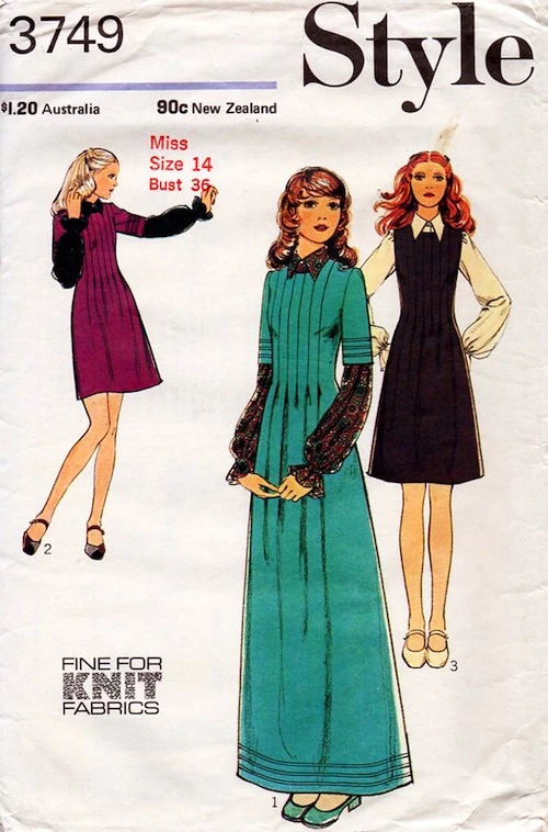 Style 3749 | Vintage Sewing Patterns | Fandom