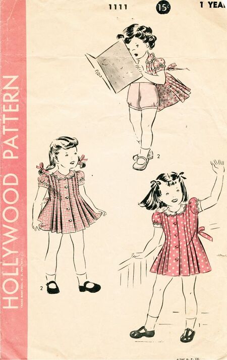 Hollywood 1111 | Vintage Sewing Patterns | Fandom