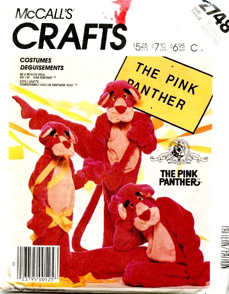 Category:Pink Panther | Vintage Sewing Patterns | Fandom