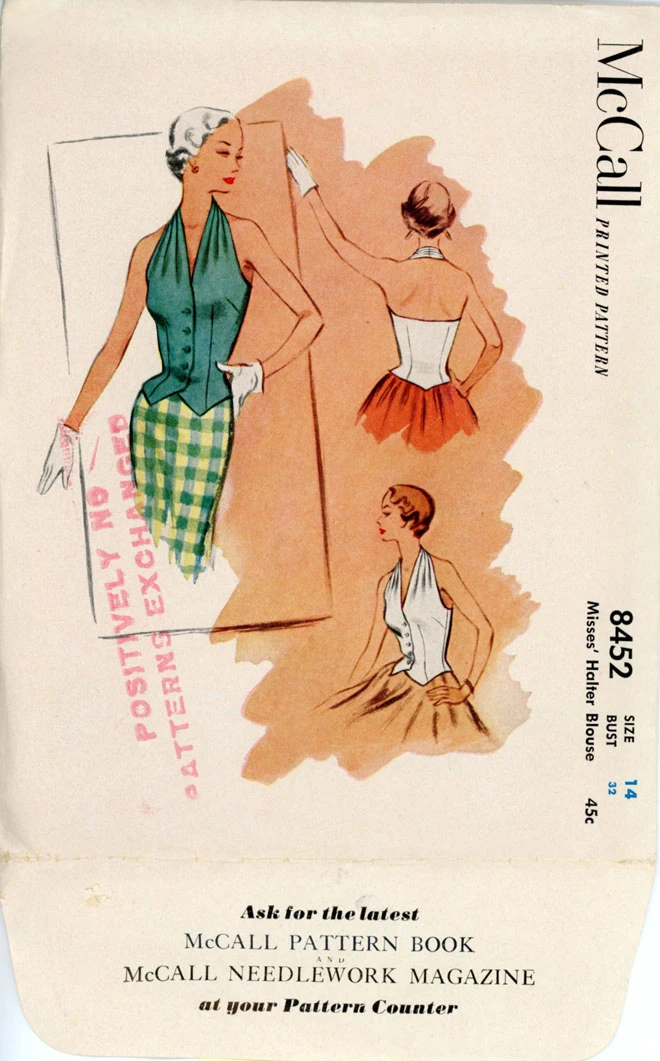 McCall 8452 | Vintage Sewing Patterns | Fandom