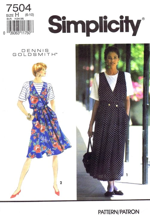 Simplicity 7504 C | Vintage Sewing Patterns | Fandom