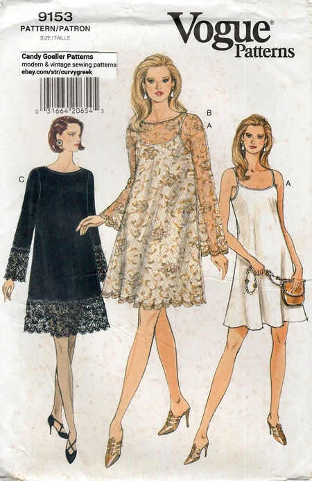 Vogue 9153 | Vintage Sewing Patterns | Fandom