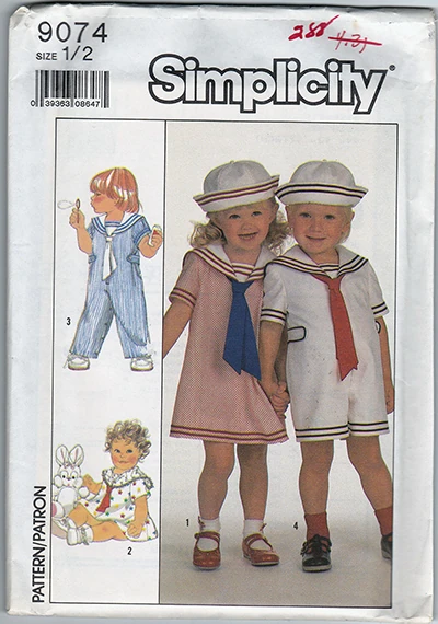 Simplicity 9074 A | Vintage Sewing Patterns | Fandom