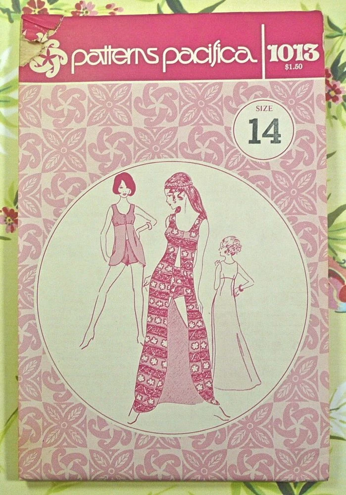 Patterns Pacifica 1013 | Vintage Sewing Patterns | Fandom